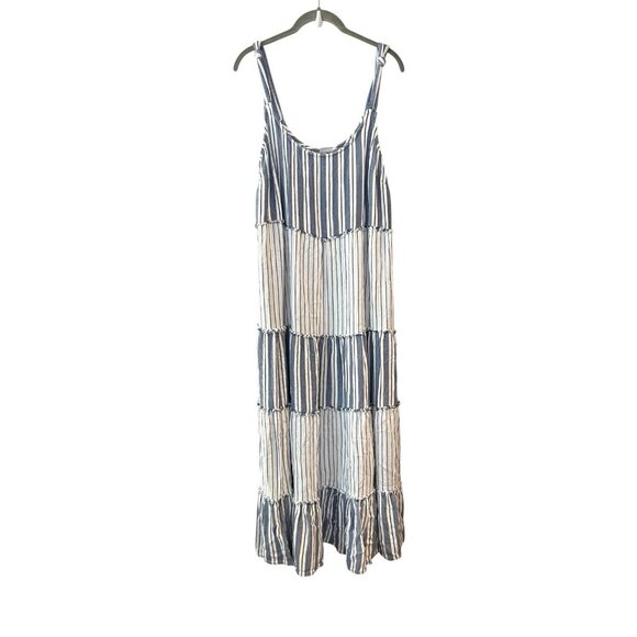 new directions | Dresses | Boho New Directions Curvy X Blue White ...